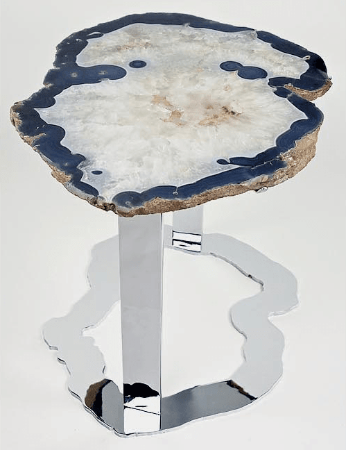 Agate Side Table #227-A - Elen Importing & Designs By Luca, Inc.